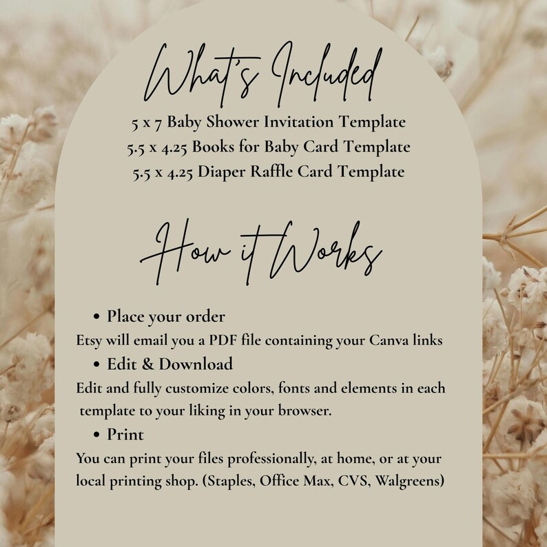 Baby Shower Invitation, Golf Themed, Books for Baby, Diaper Raffle ...