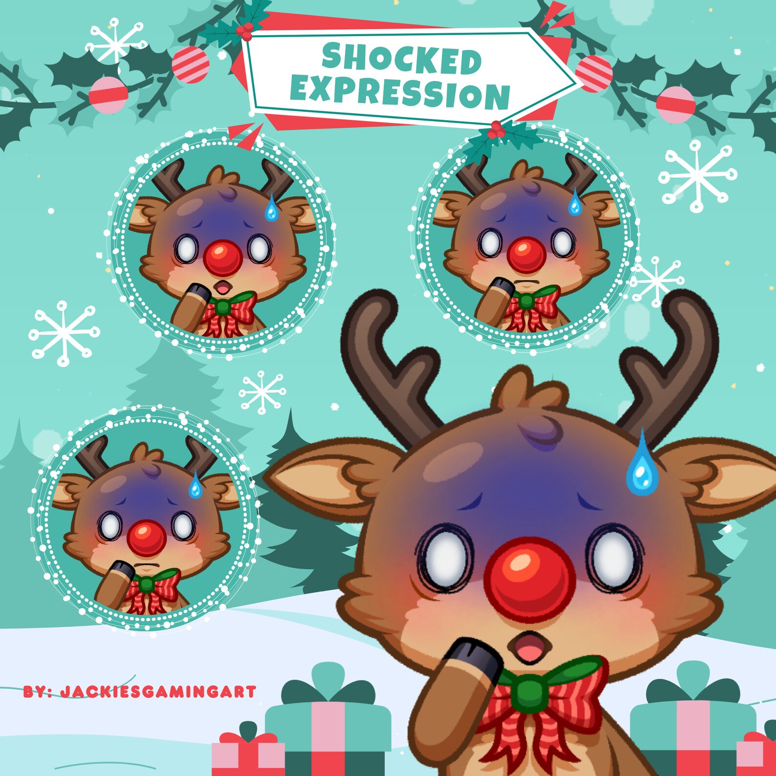Reindeer PNG Tuber | Pngtuber Plus | V-tuber | Twitch | Youtube | Kick ...