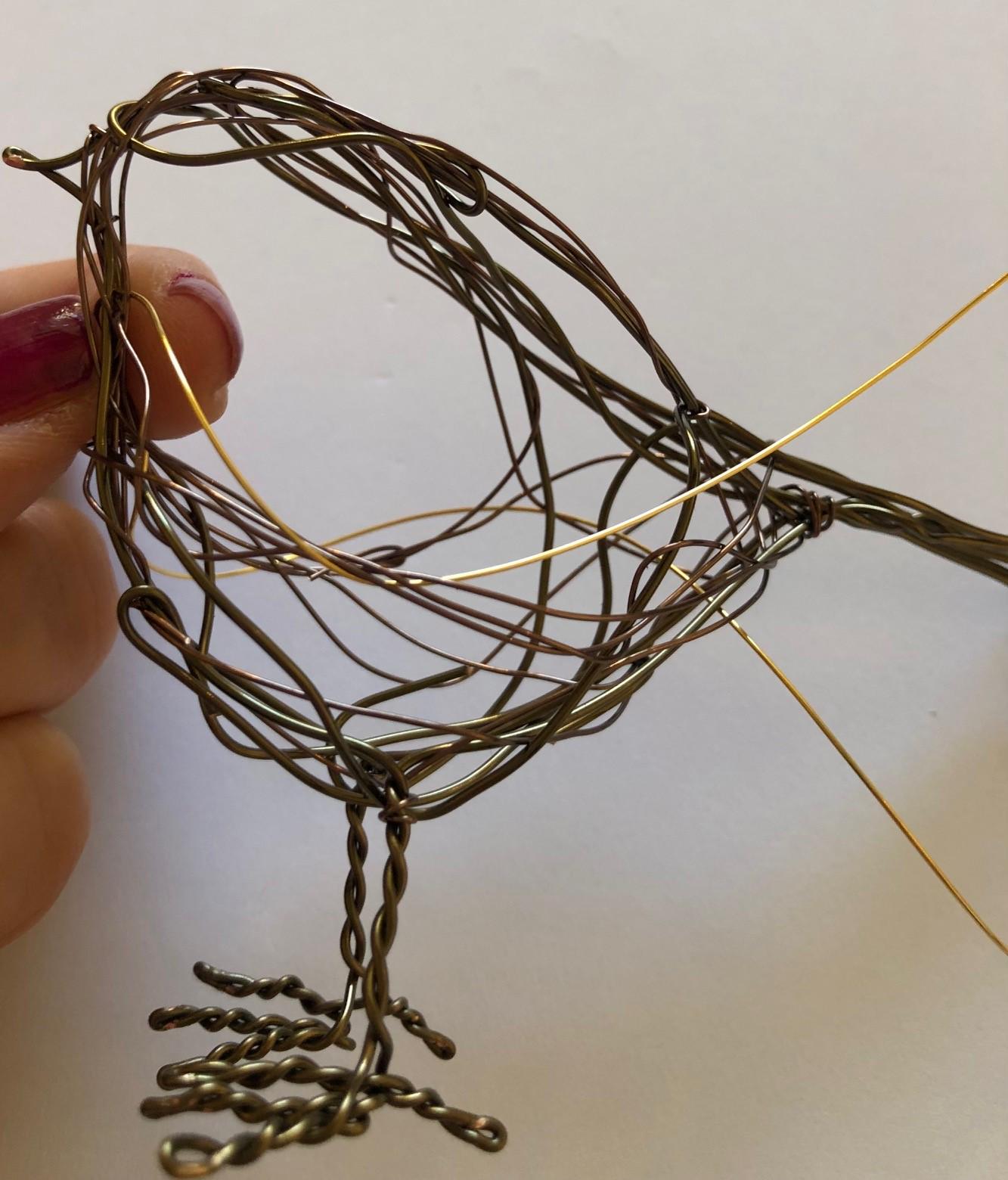 Wire Robin Bird Kit - Etsy