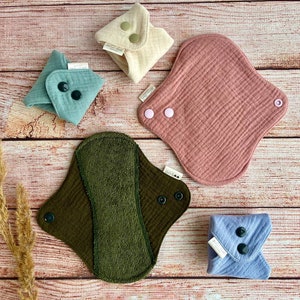 Organic Period Pads Extra Soft, Reusable Menstruating Cloth Pads ...