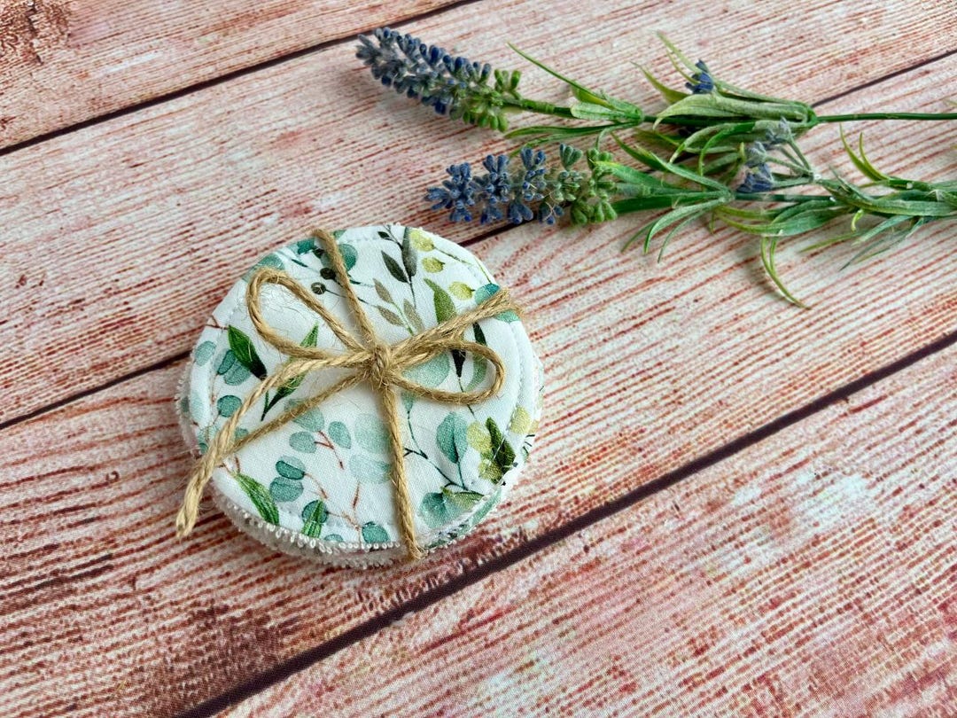 Reusable Bamboo Face Pads: Floral Cotton Makeup Remover Rounds - Etsy
