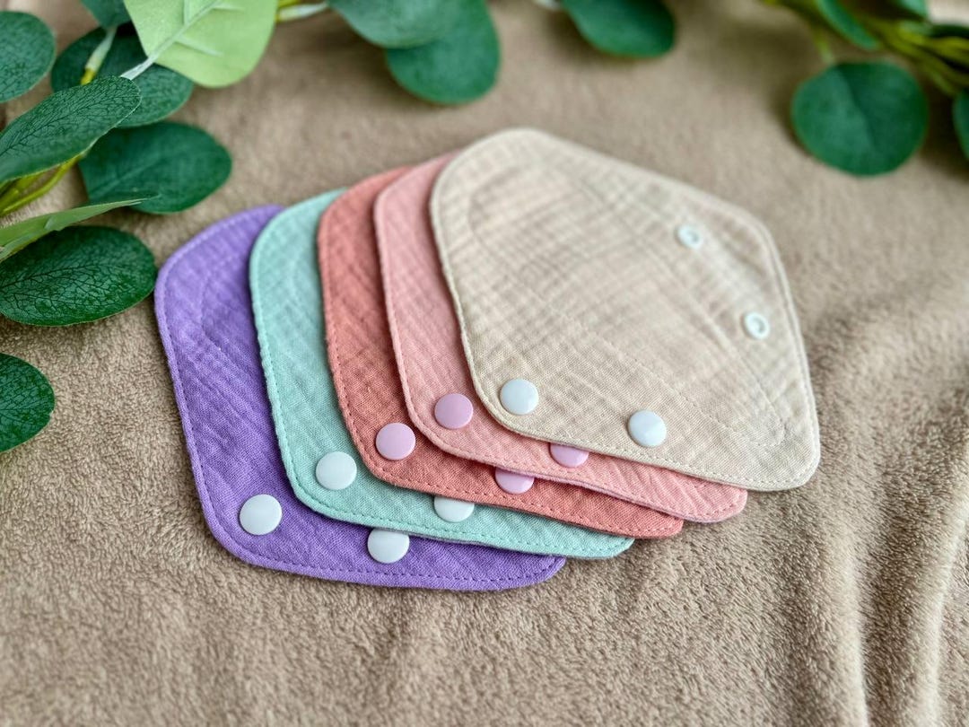 Reusable Thong Panty Liner, Organic Cotton Cloth Pads for Everyday ...