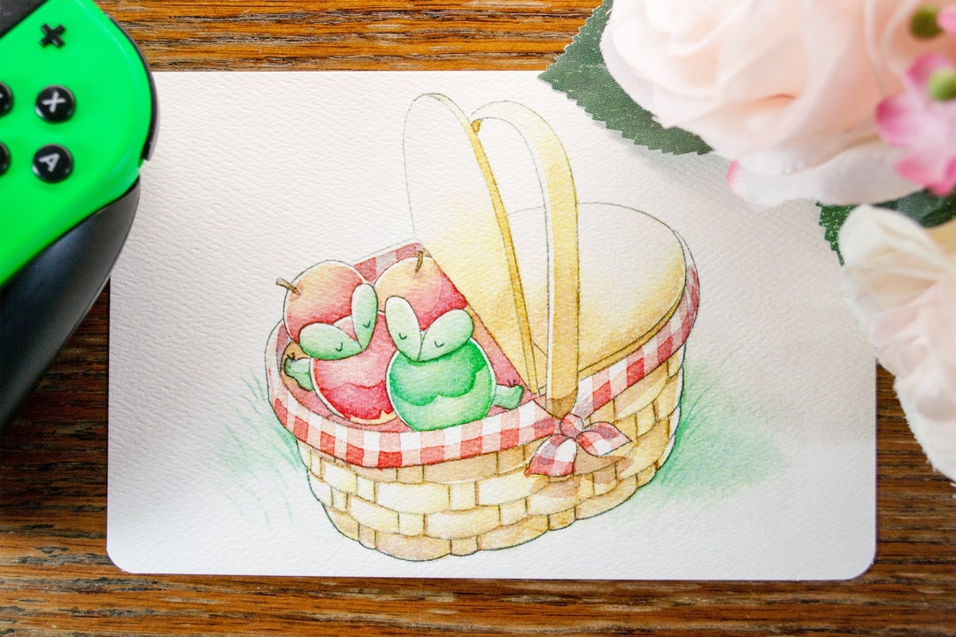 Applin Mini Print - Etsy