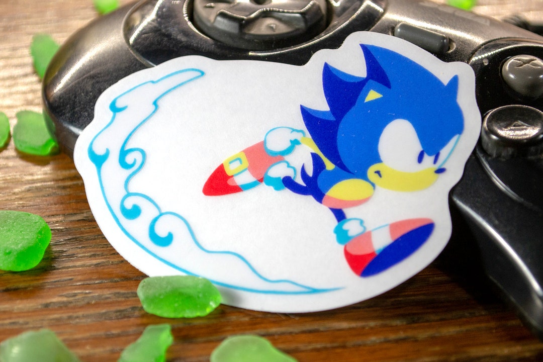 Sonic Sticker - Etsy