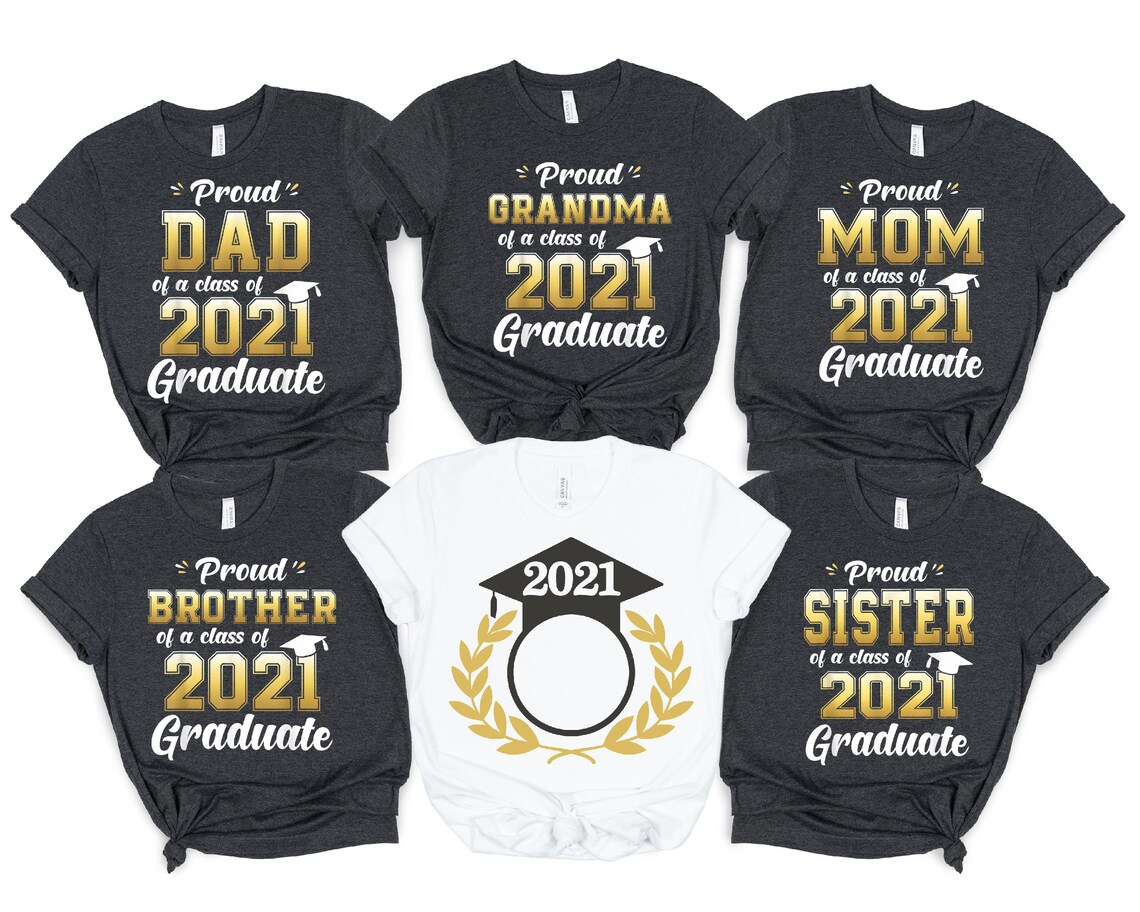 Custom Graduation Family Matching Shirts Matching Proud | Etsy