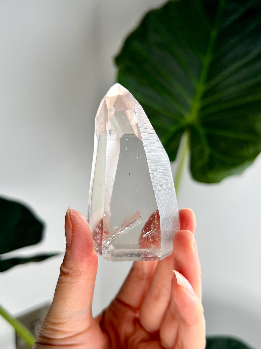 Grade AAA Lemurian Tower With Barcodes - Semi-polished, Top Quality ...