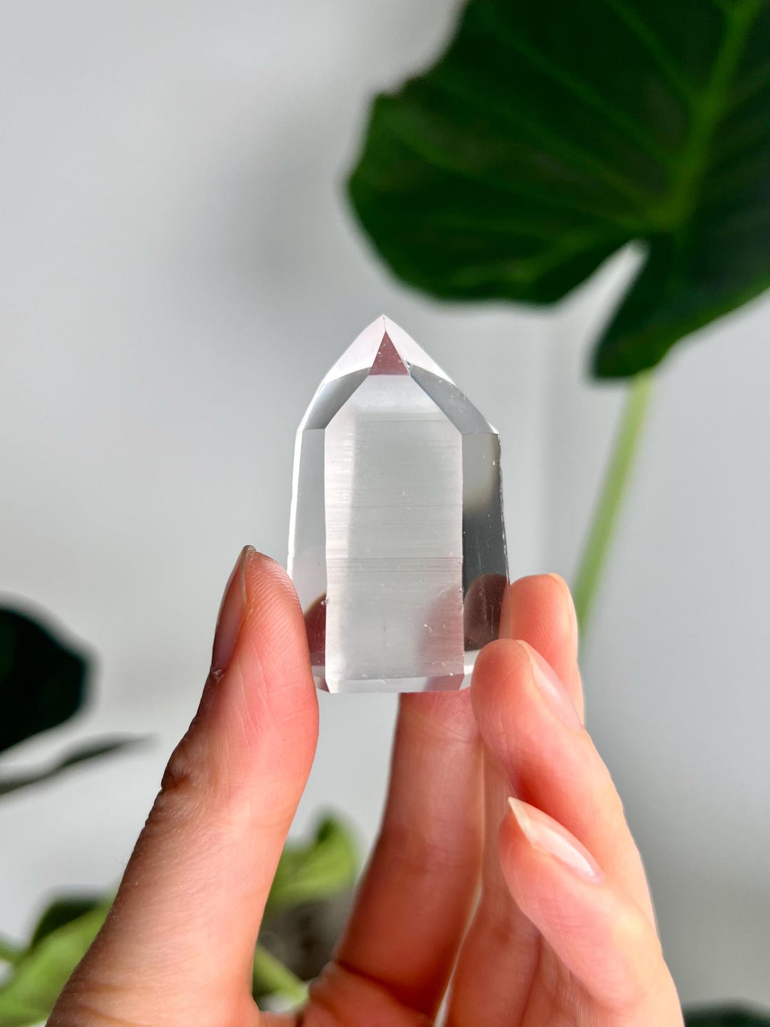 Grade AAA Lemurian Tower With Barcodes - Semi-polished, Top Quality ...