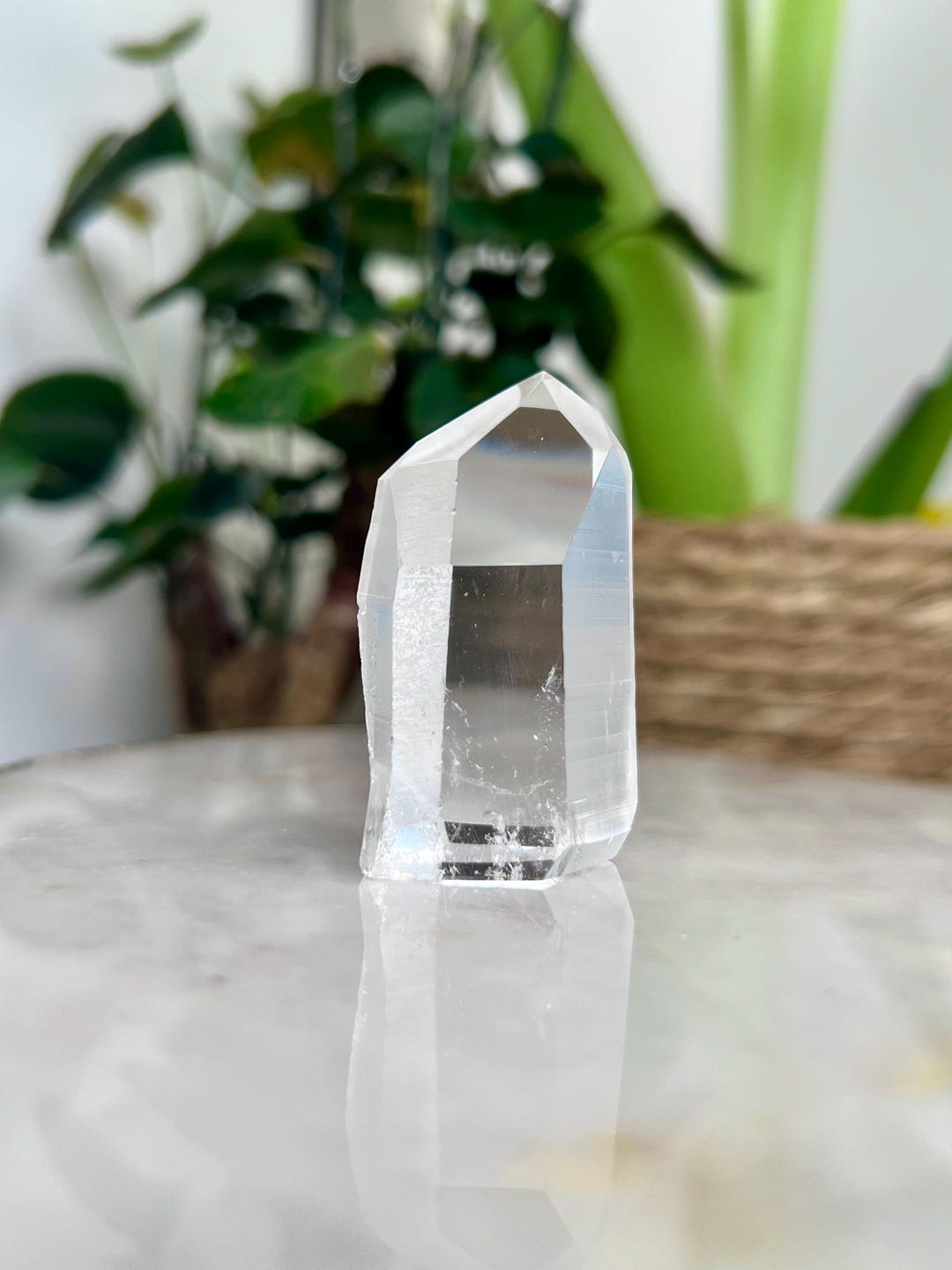 Grade AAA Lemurian Tower With Barcodes - Semi-polished, Top Quality ...