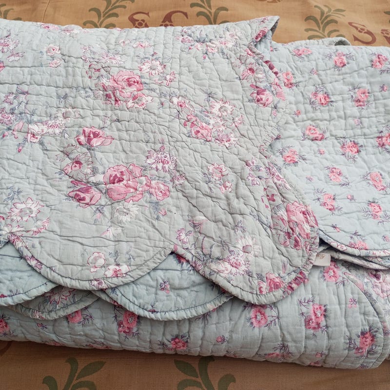 French Boutis Quilt - Etsy