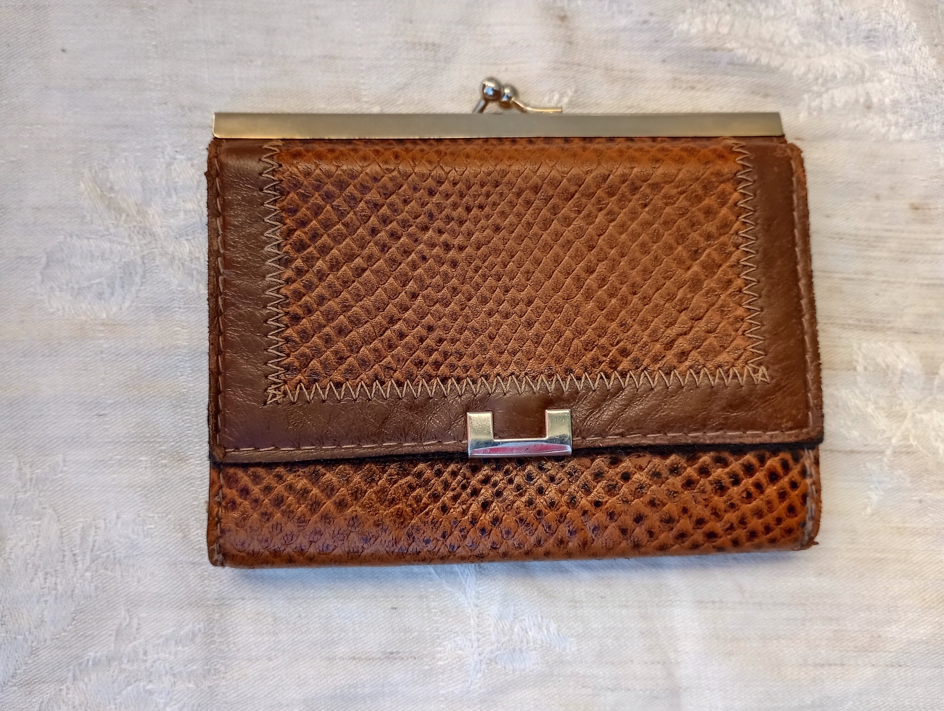 Vintage French Coin Purse at Liam Edgar blog