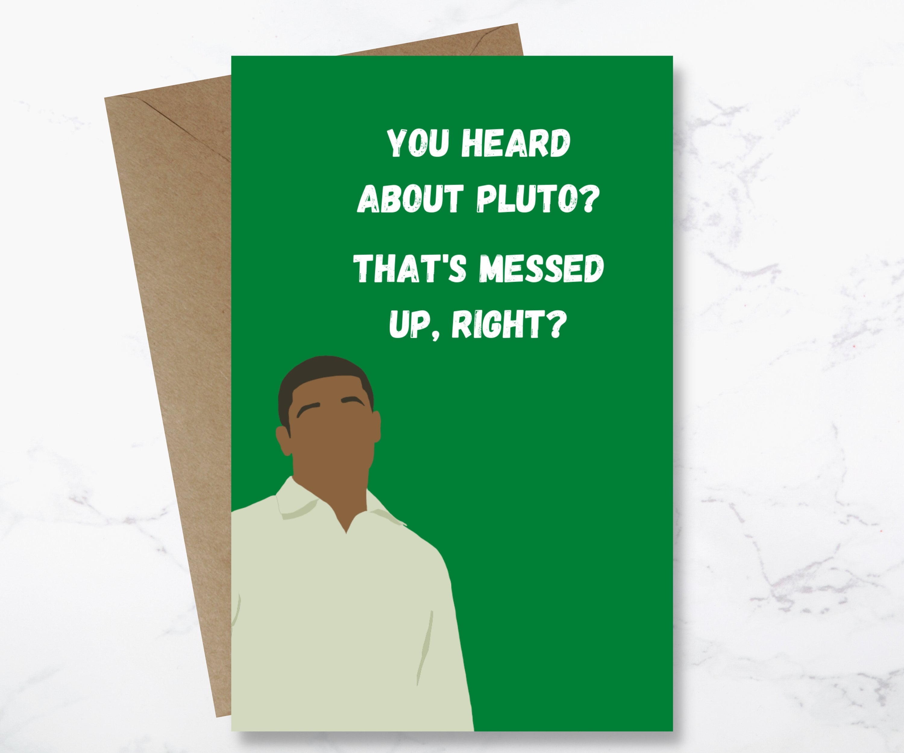 Psych Card . Instant Download . Printable Card . Psych Gus . You Heard ...