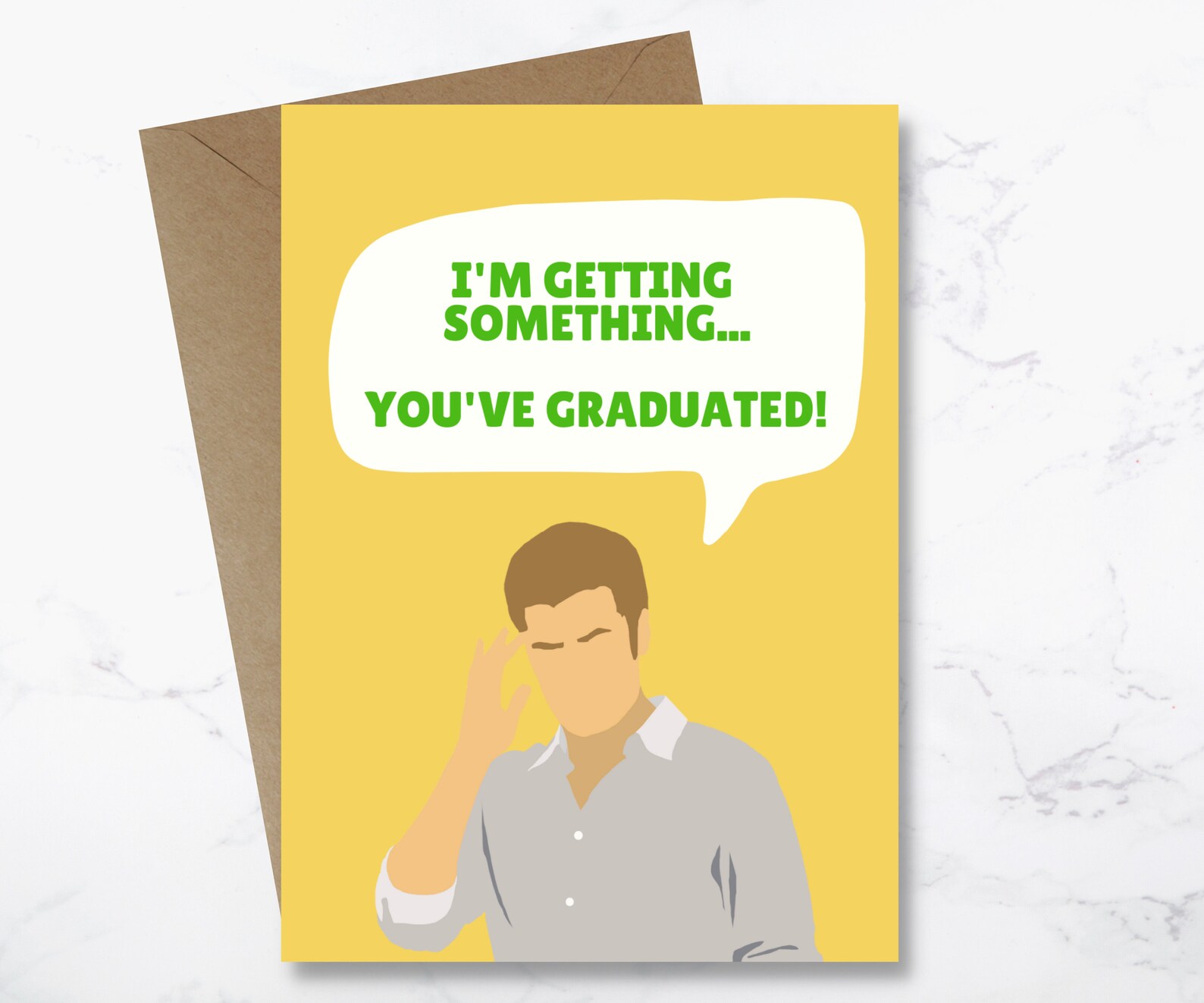 Psych Graduation Card . Instant Download . Printable Graduation Card ...