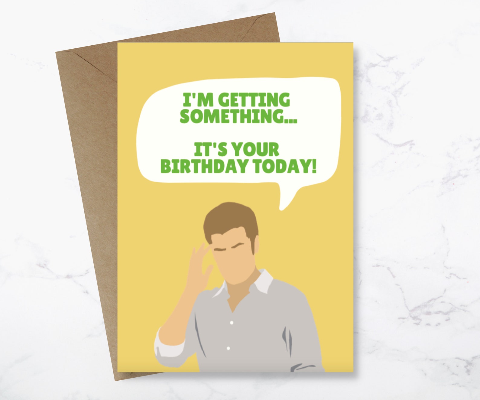 Psych Birthday Card . Instant Download . Printable Birthday Card ...