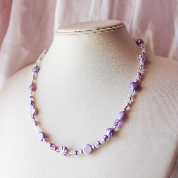 Lavender Necklace - Etsy