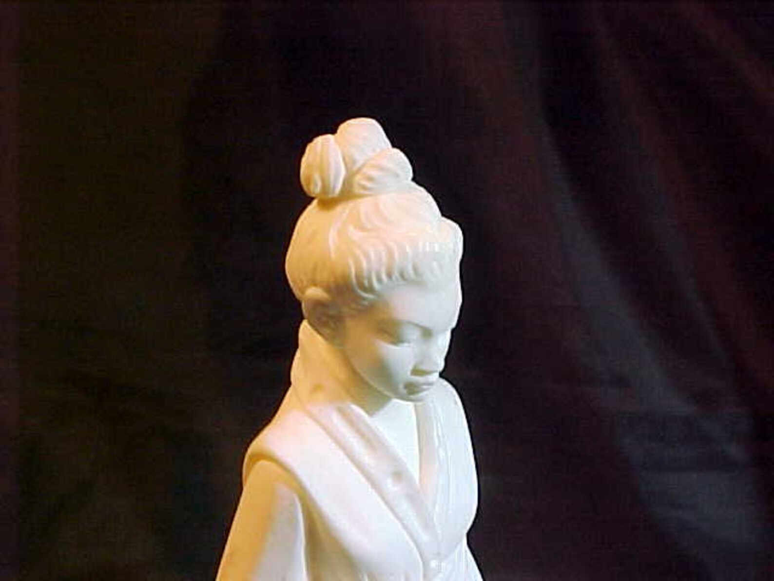 A Giannelli 1983 Alabaster bonded Sculpture Geisha Lady - Etsy