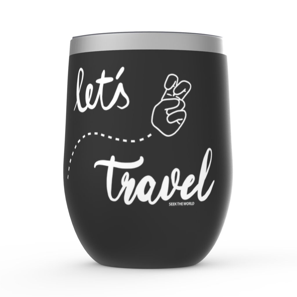 Travel Wine Tumbler Drink Sign Language Wine Tumbler - Etsy Canada