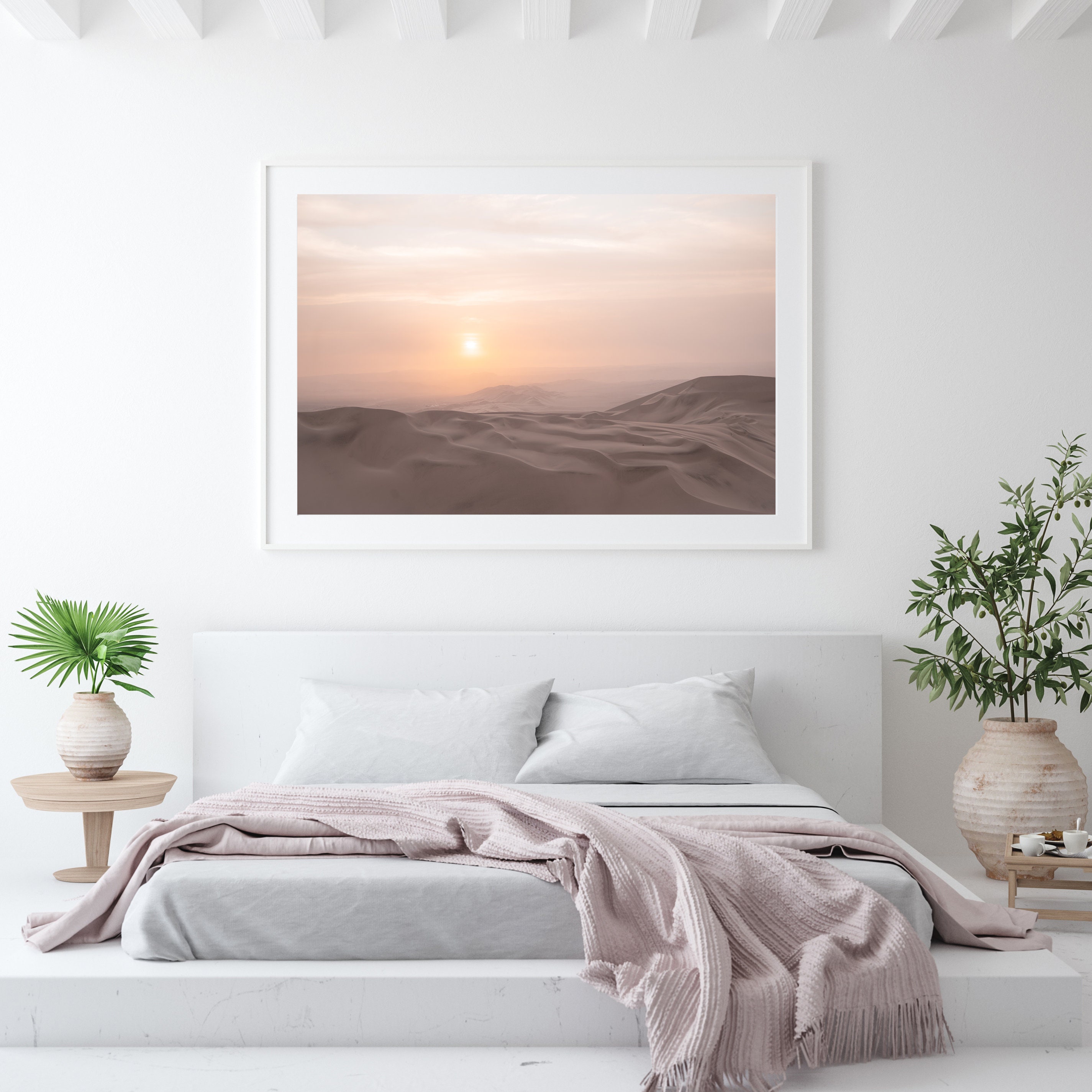 Sand Dunes Sunset Wall Art Desert Sand Print Sunset Prints Sunset Wall ...