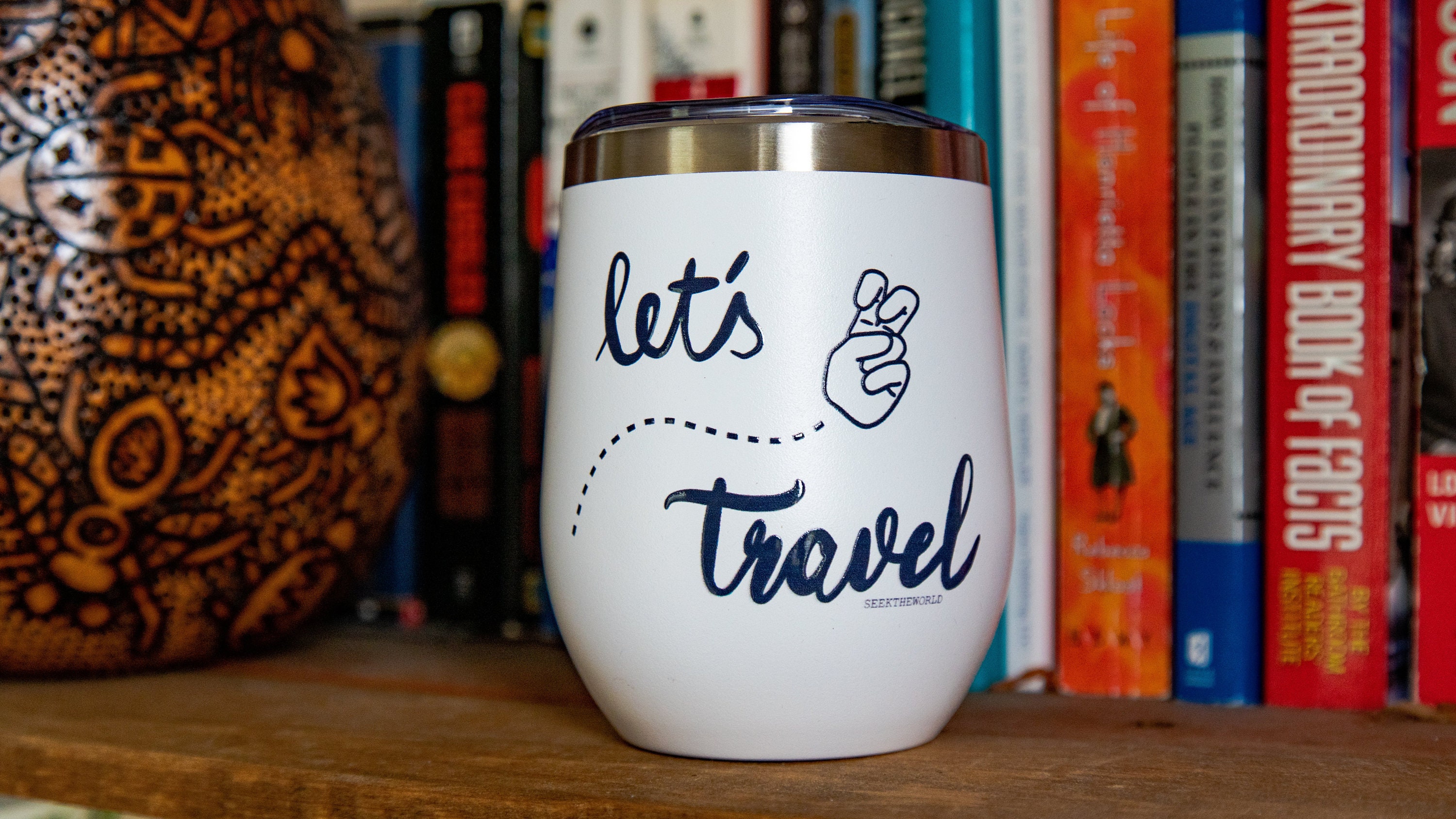 Travel Wine Tumbler Drink Sign Language Wine Tumbler - Etsy