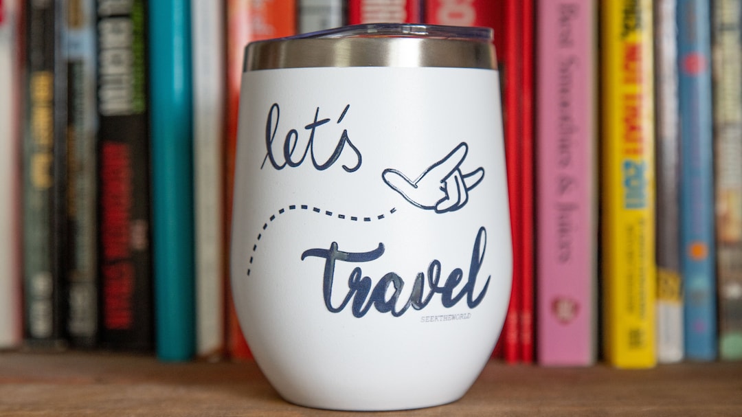 Travel Wine Tumbler Drink | Sign Language Wine Tumbler | Travel Decor ...