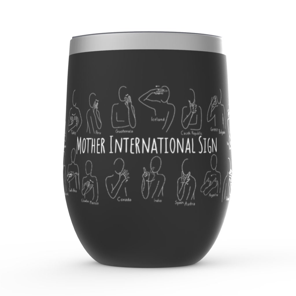 20 Mother Sign Language Wine Tumblers Mother's Day Gift Gifts for Mom ...