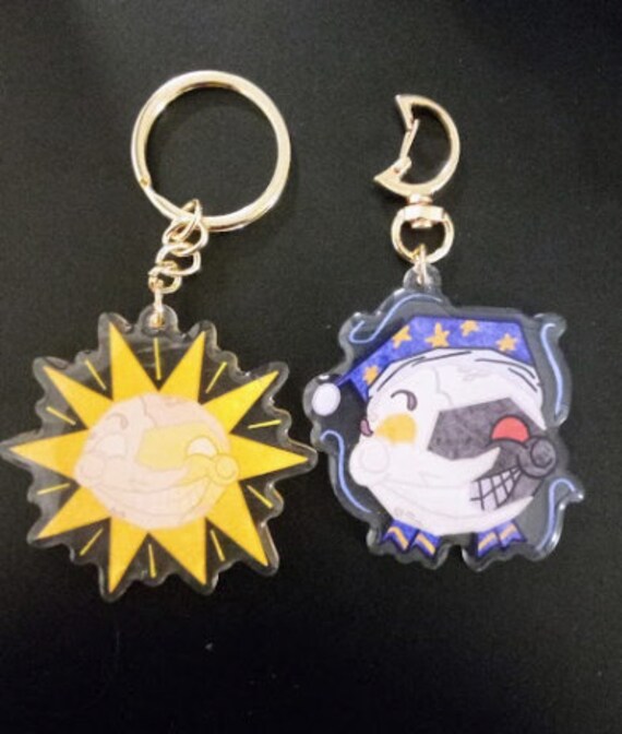 Sundrop & Moondrop Special Keychain Charms | Etsy Australia
