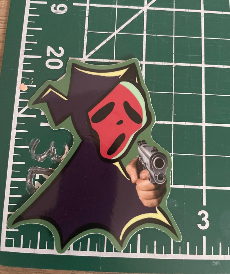 Ghostface Stickers - Etsy