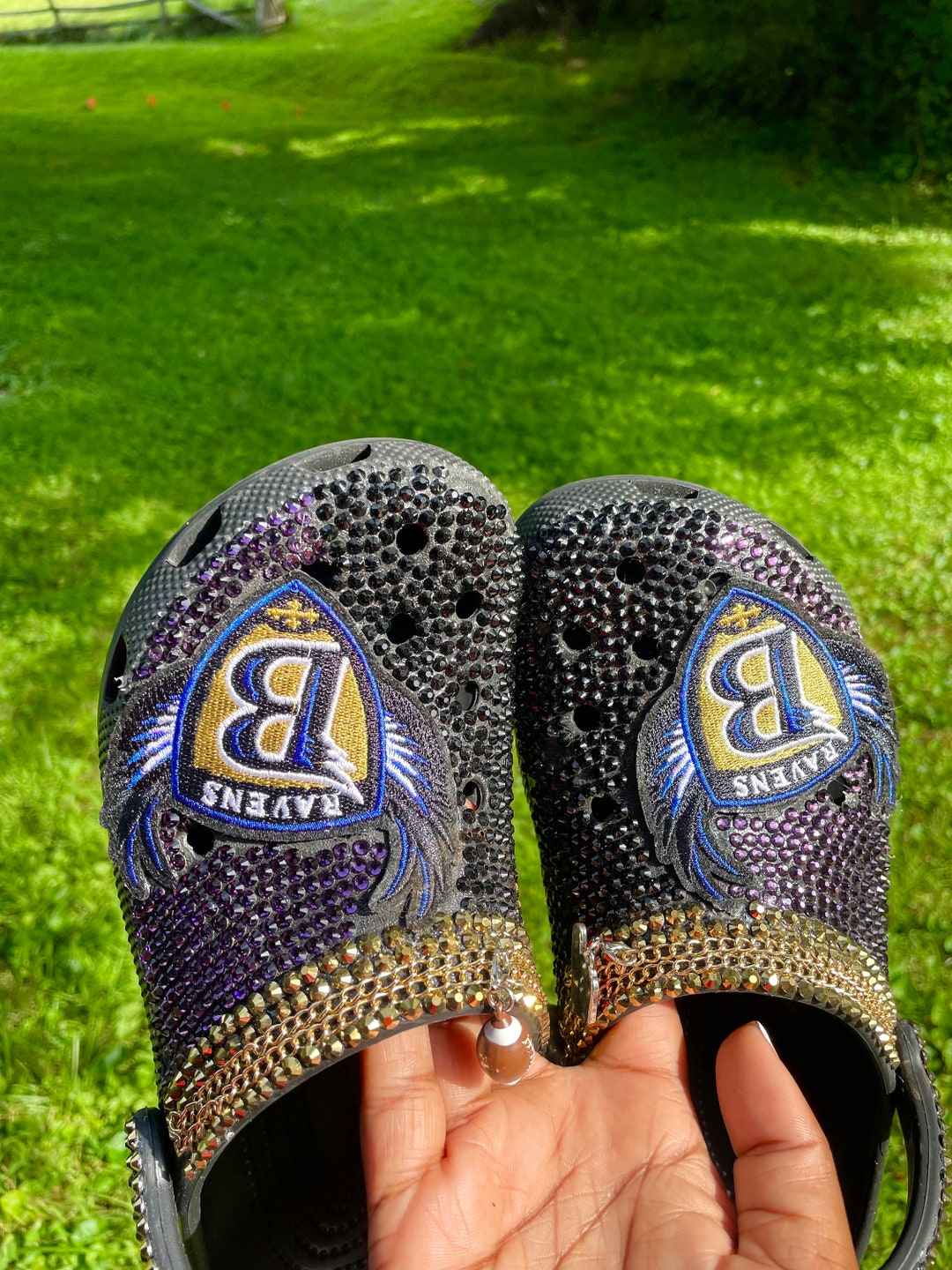 Custom Sports Team Crocs -junk,bedazzled - Etsy