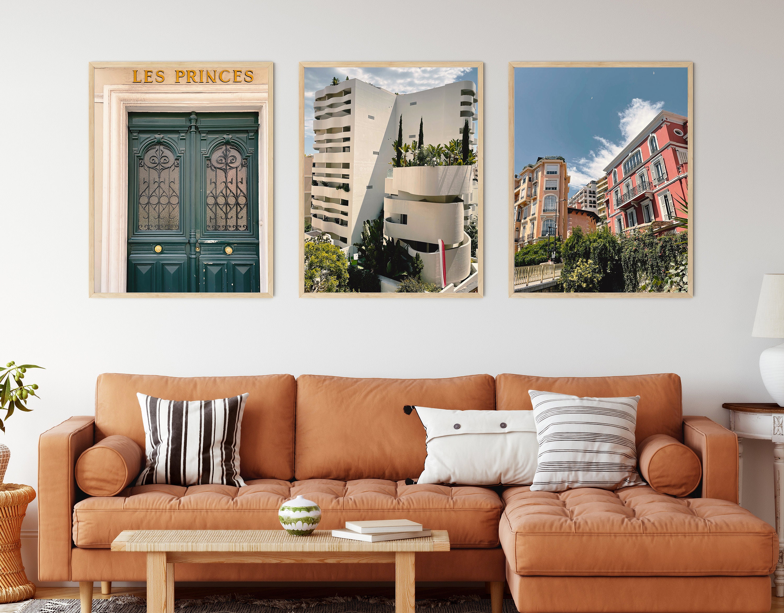 Monaco Wall Art Printable Photographs Set of 3 Prints Mediterranean ...