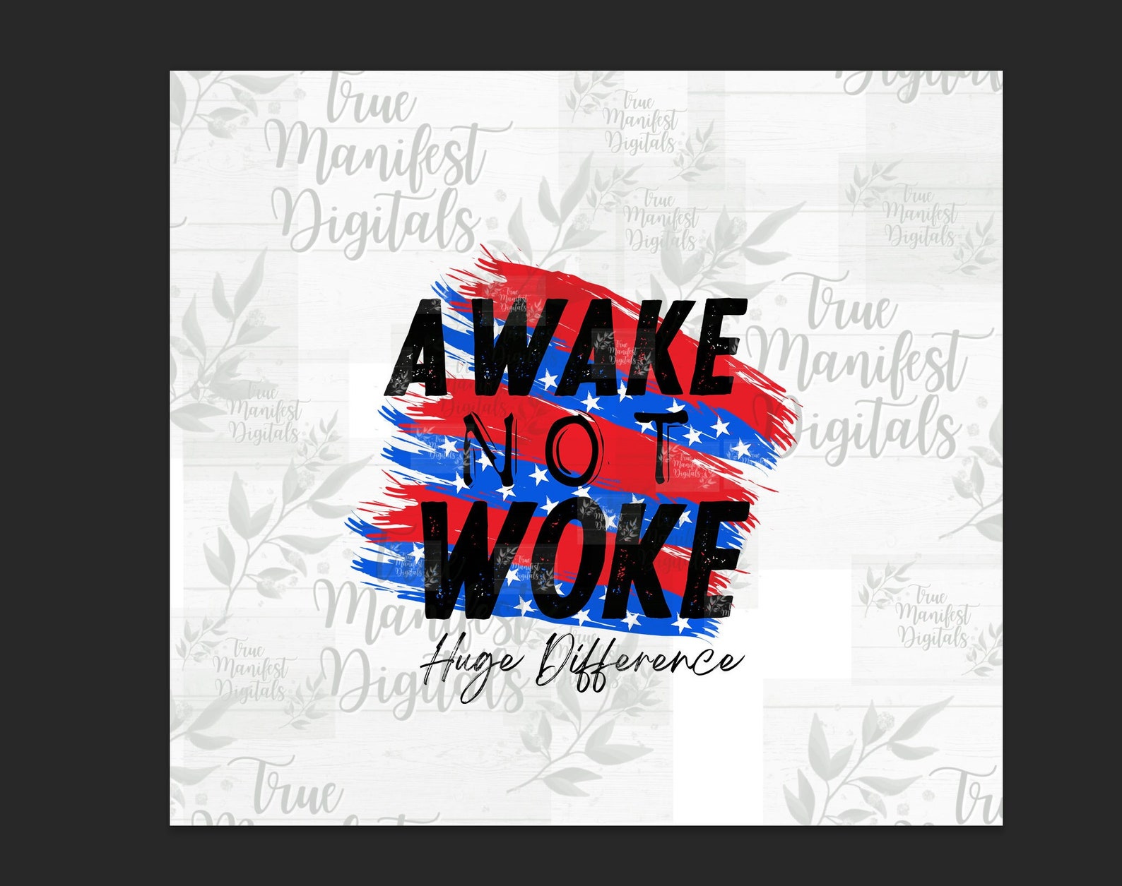 Awake Not Woke Huge Difference PNG Digital Download | Etsy Awake Not Woke Huge Difference PNG Digital Download | Etsy