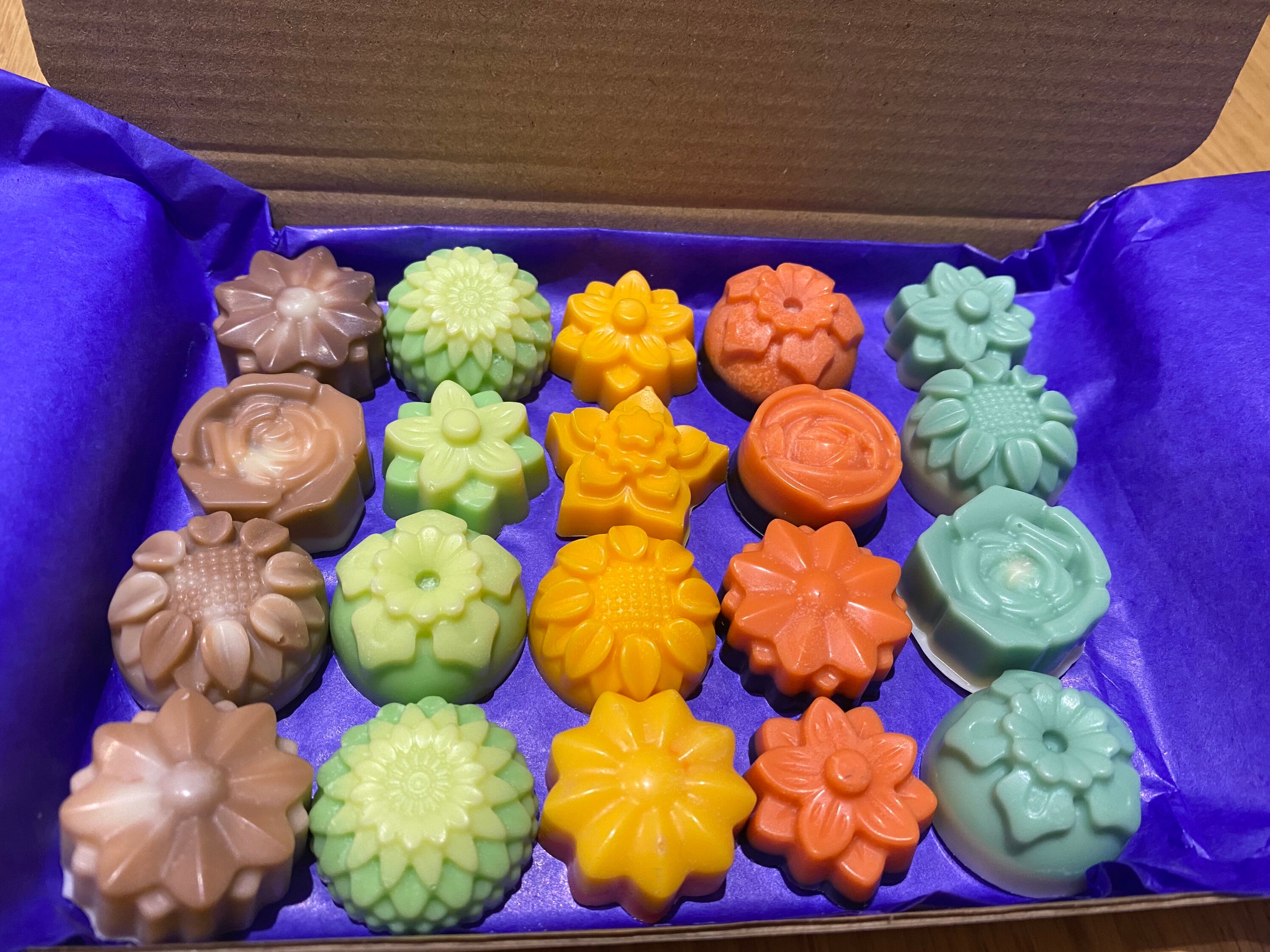 Sample Box Vegan Cruelty Free Wax Melts Large Etsy