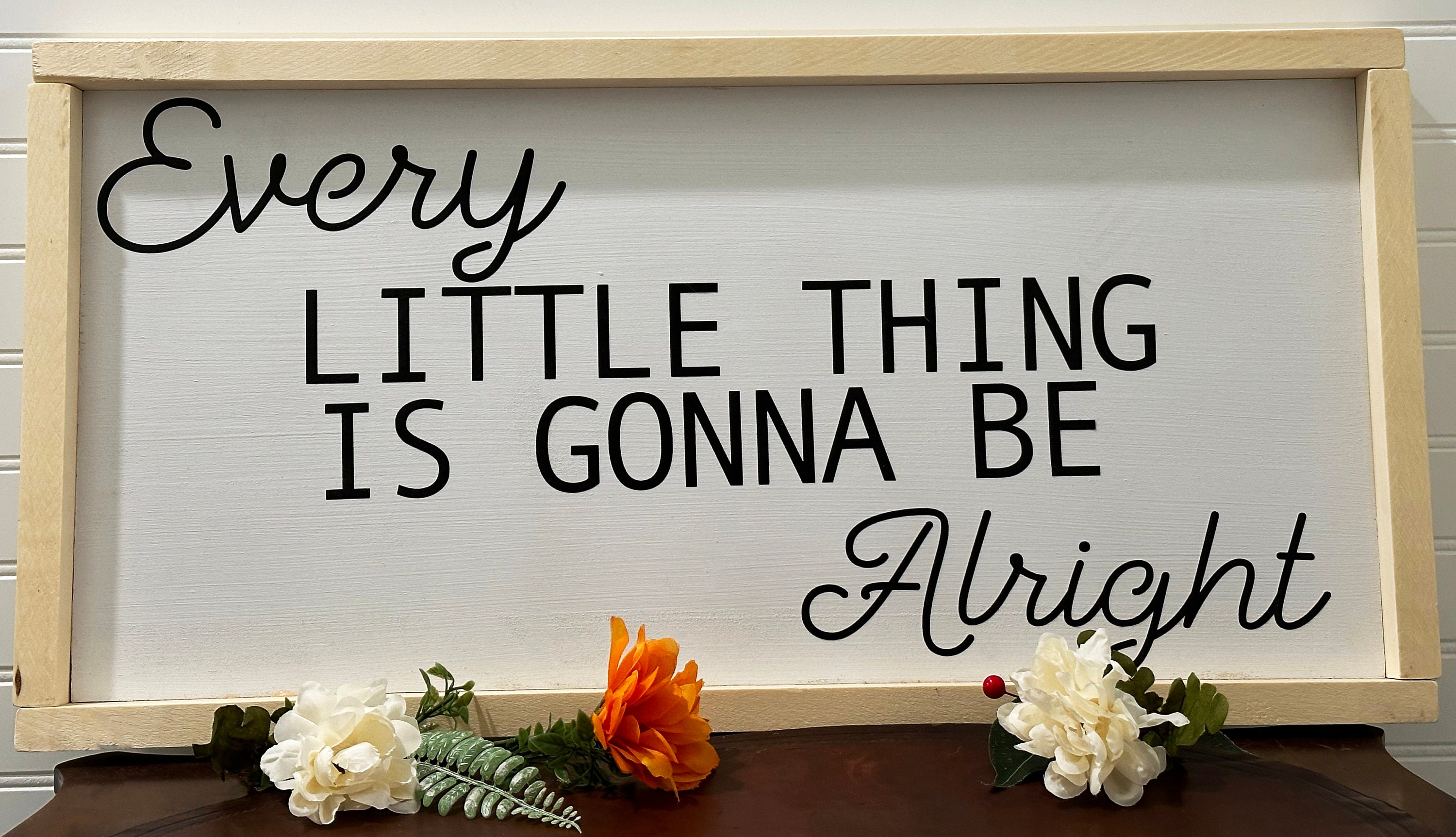 Custom Wooden Rectangle Sign Wood Wall Sign Custom Sayings - Etsy