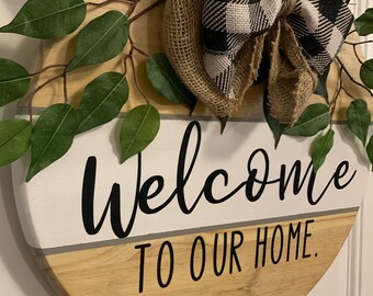 Farmhouse Wooden Hanging Sign - Etsy