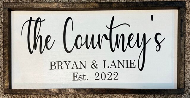 Custom Wooden Rectangle Sign Wood Wall Sign Custom Sayings - Etsy