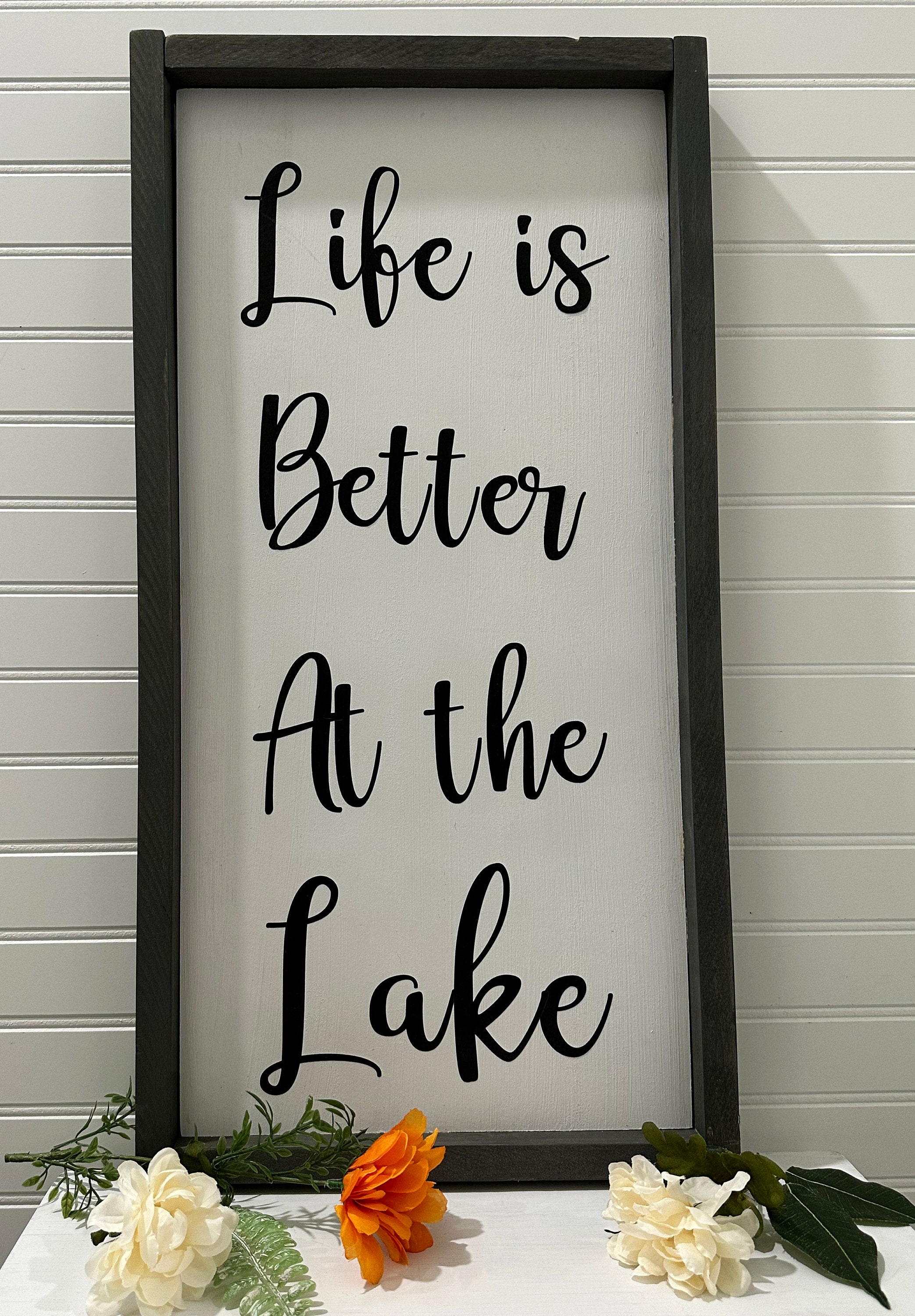 Custom Wooden Rectangle Sign Wood Wall Sign Custom Sayings - Etsy