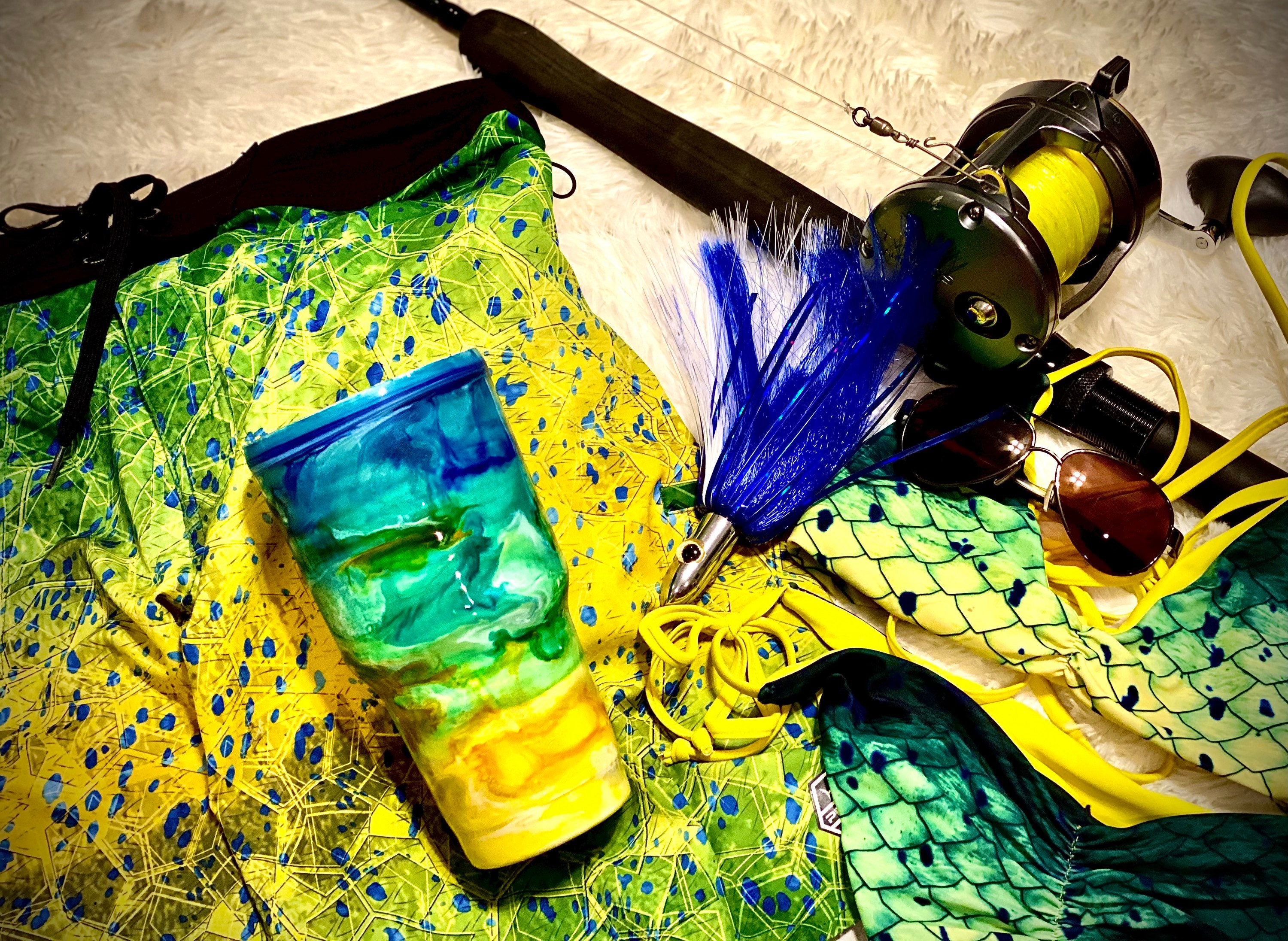 Custom Ombré Mahi Mahi Skin Tumbler - Etsy
