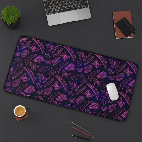 Computers & Peripherals Keyboards & Mice Kawaii Desk Mat Butterfly Boho ...