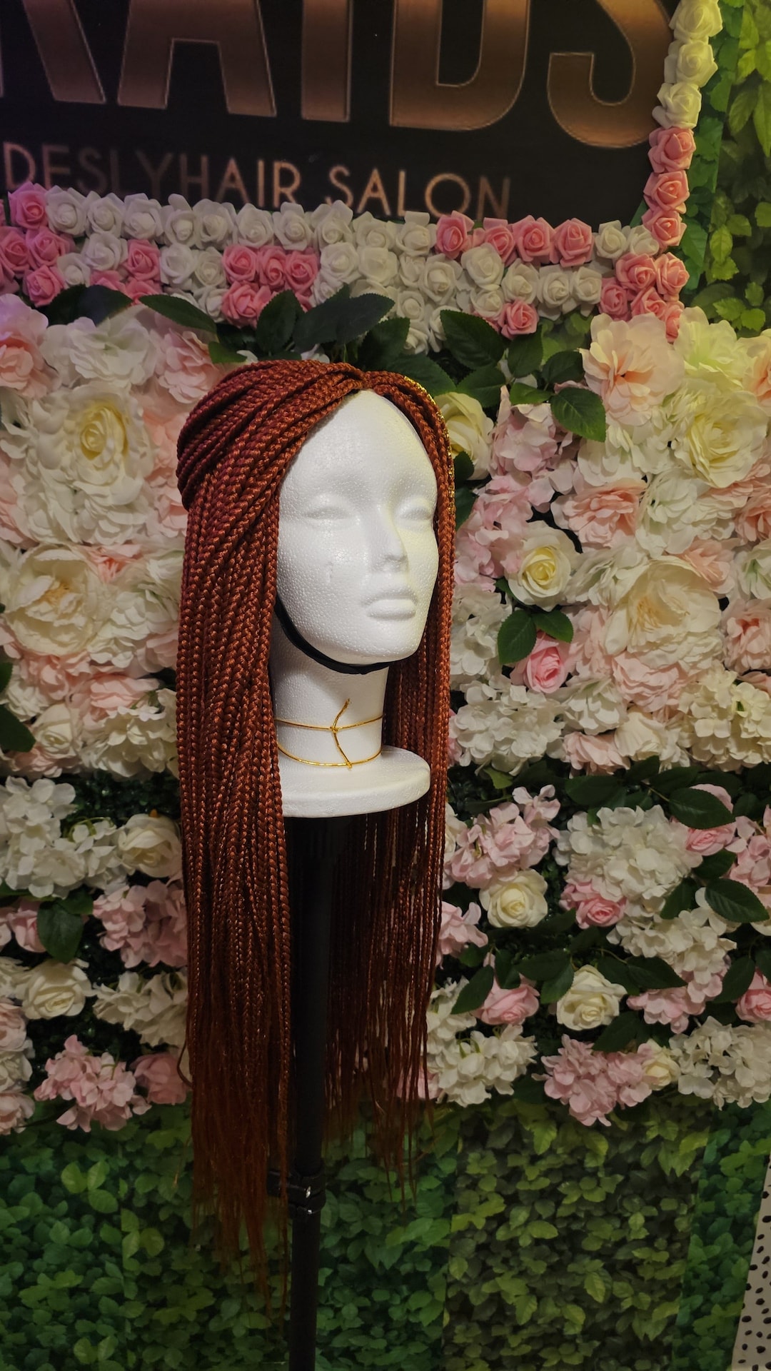 350 Braided Wig - Etsy