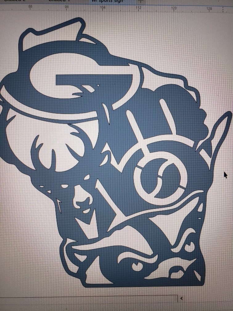 Wisconsin Sports Metal Sign - Etsy