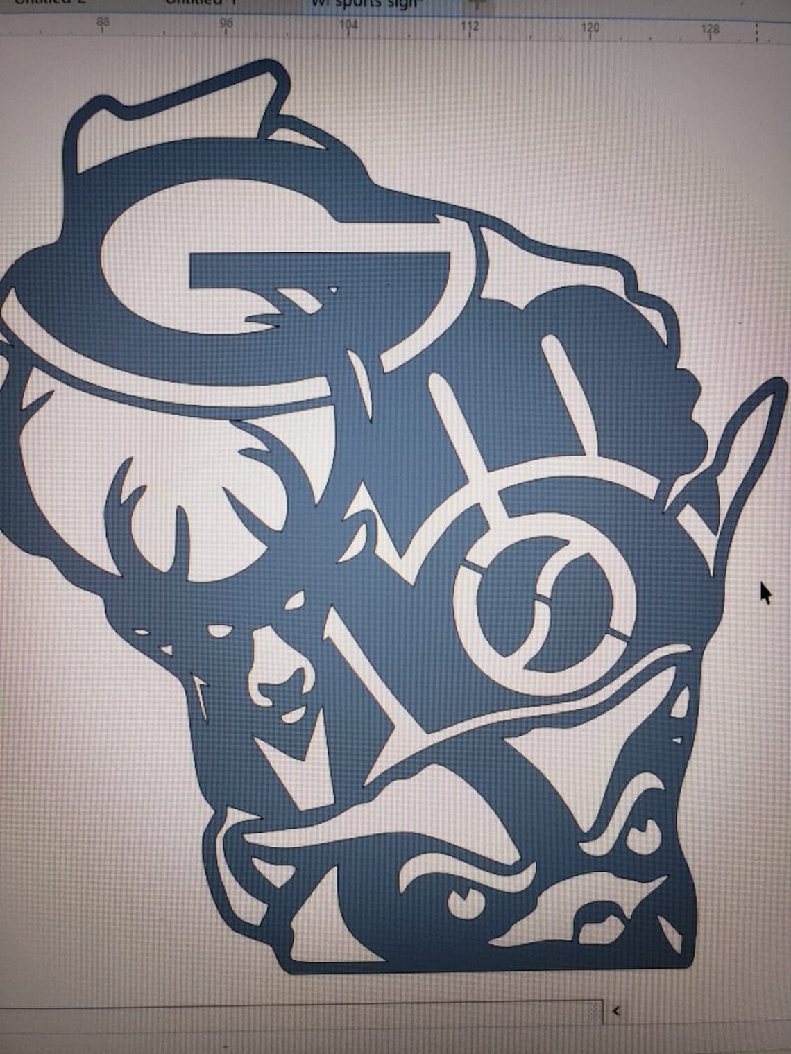 Wisconsin Sports Metal Sign - Etsy