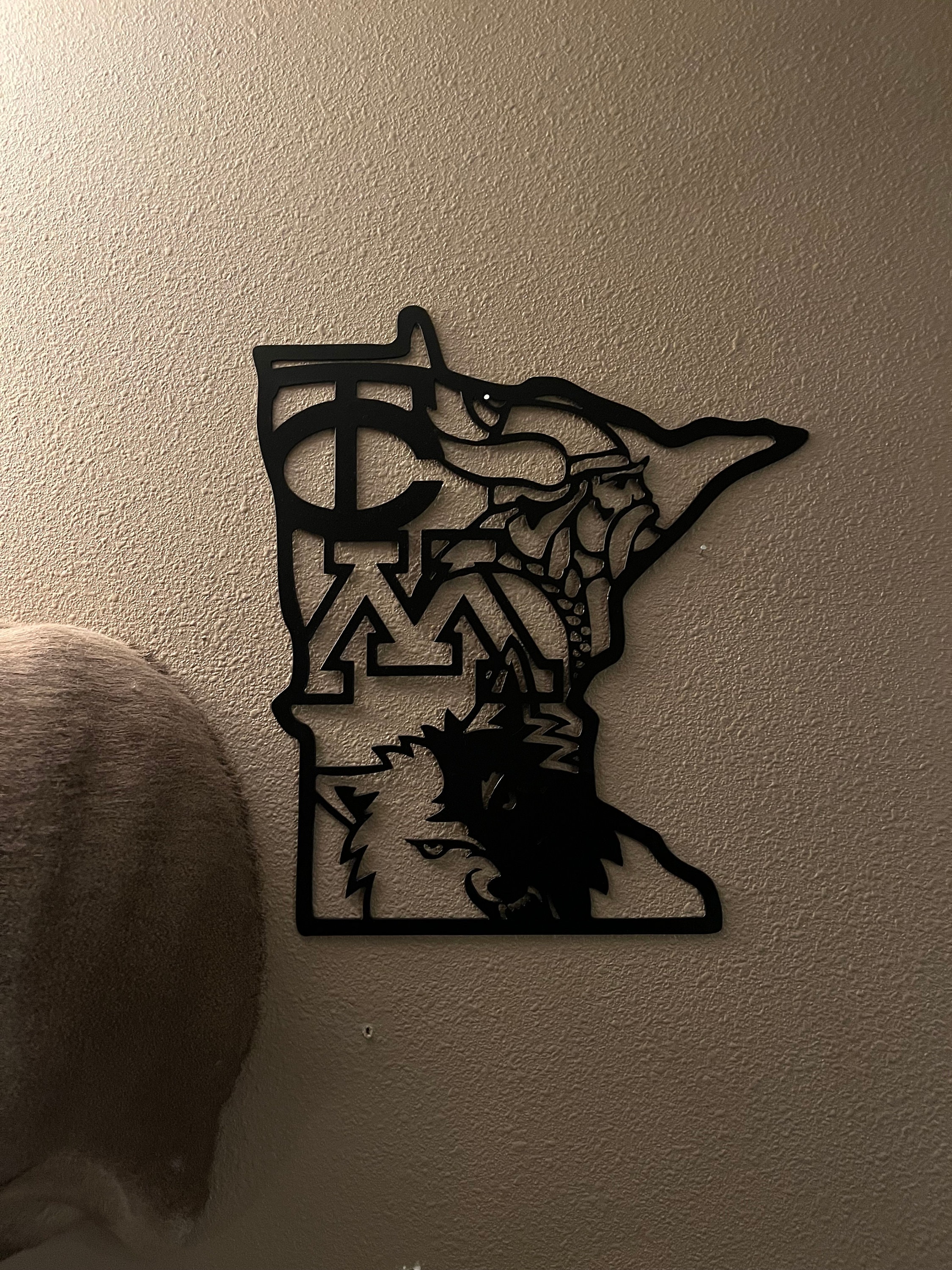 Minnesota Metal Sports Sign - Etsy