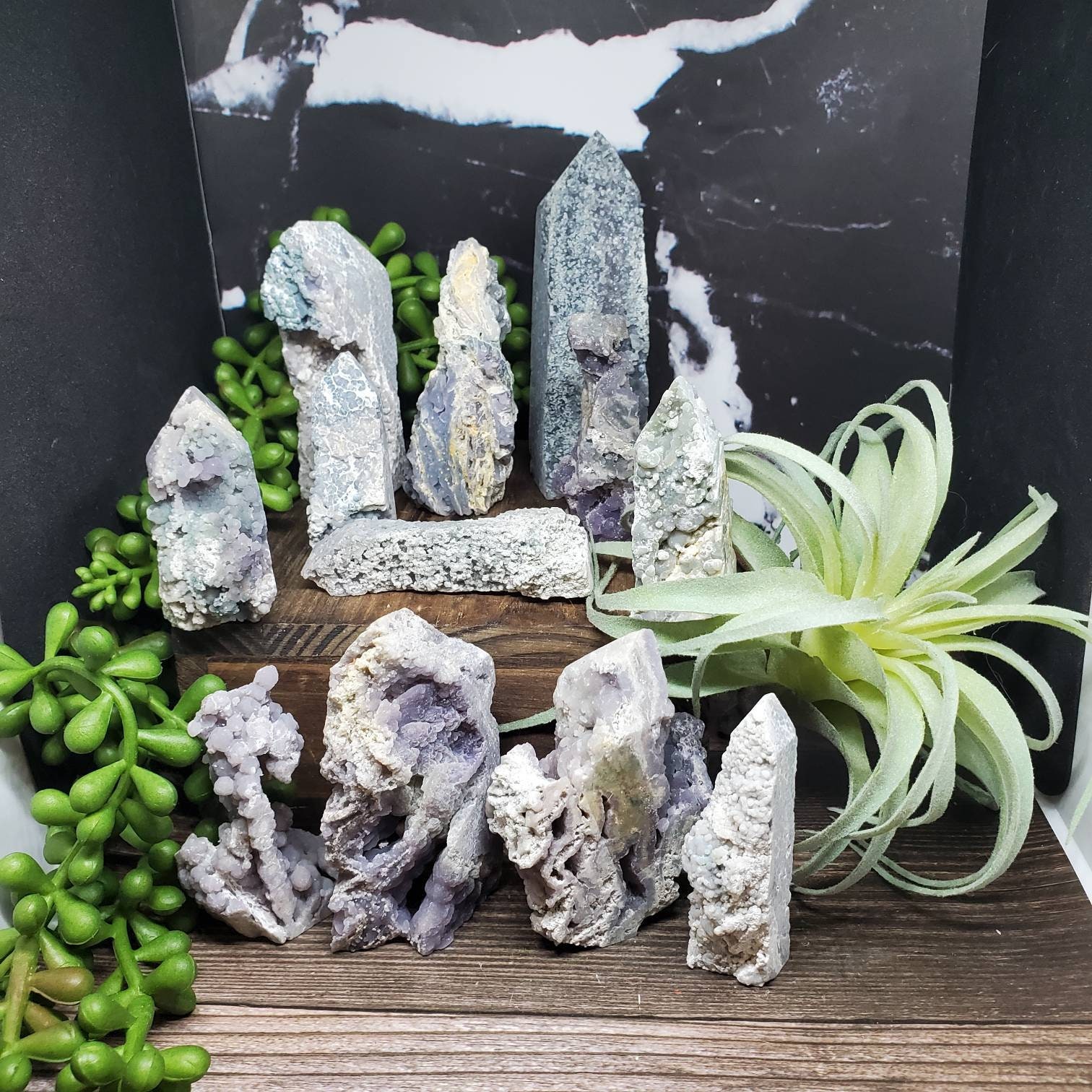 Grape Agate Towers You Choose | Etsy