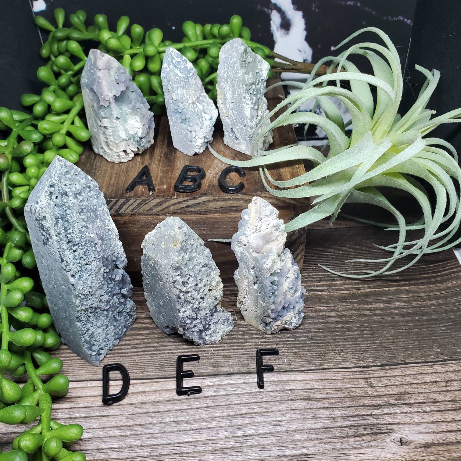 Grape Agate Towers You Choose | Etsy