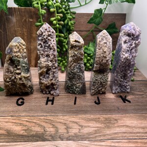 Grape Agate Towers - You Choose - Etsy