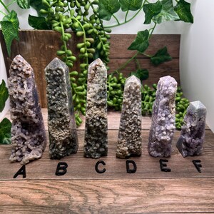 Grape Agate Towers - You Choose - Etsy
