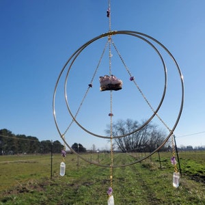 Amethyst Crystal Suncatcher - Etsy