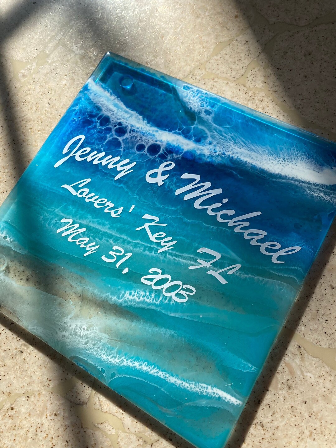 Personalized Trivet for Hot Dishes House Warming, Wedding, Mother's Day ...