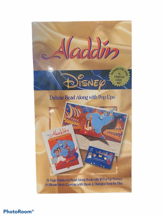 Disney Aladdin Deluxe Read Along With Pop Ups Brand New | Etsy