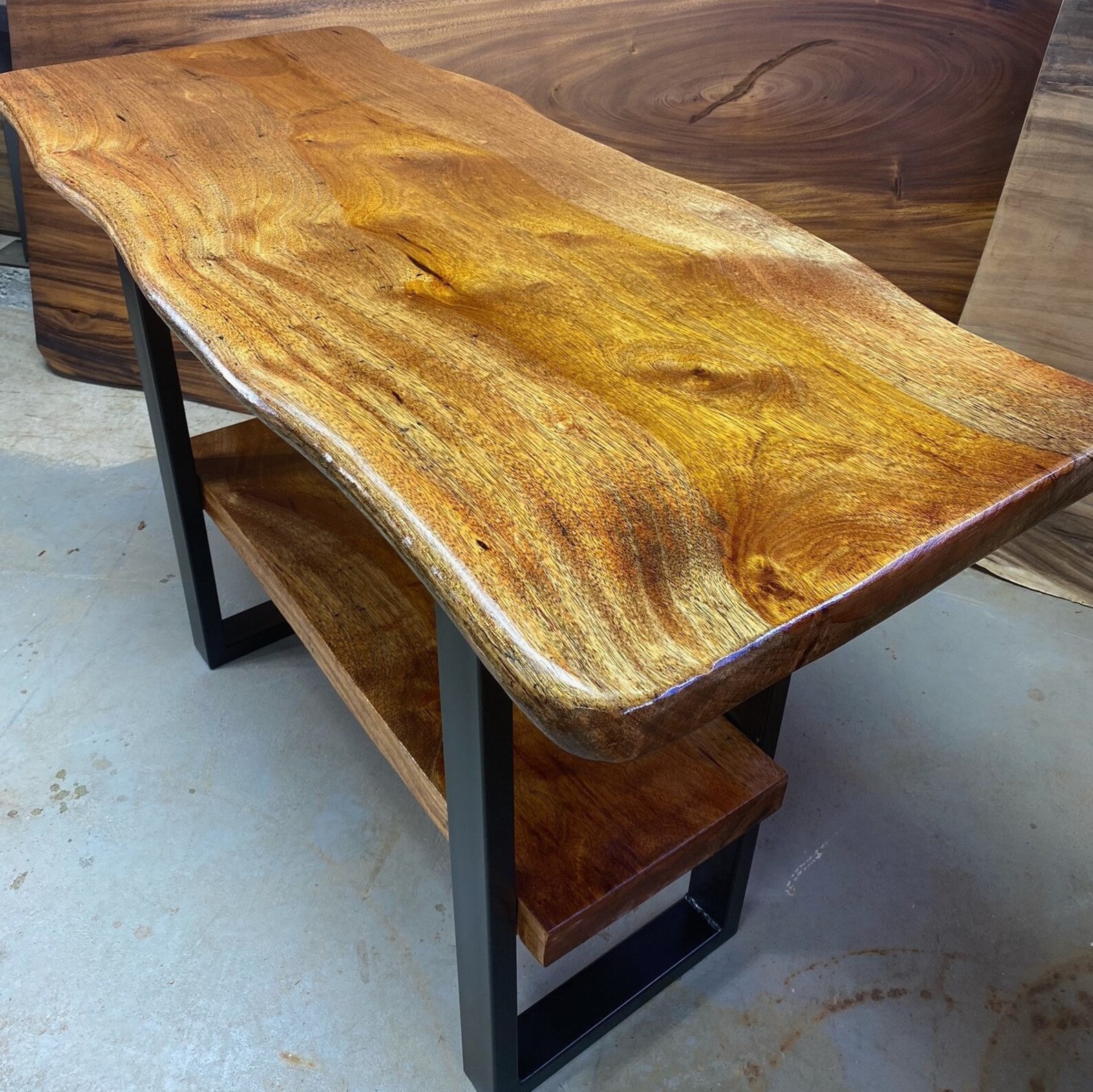 Exotic Wood Wild Cashew Table | Etsy