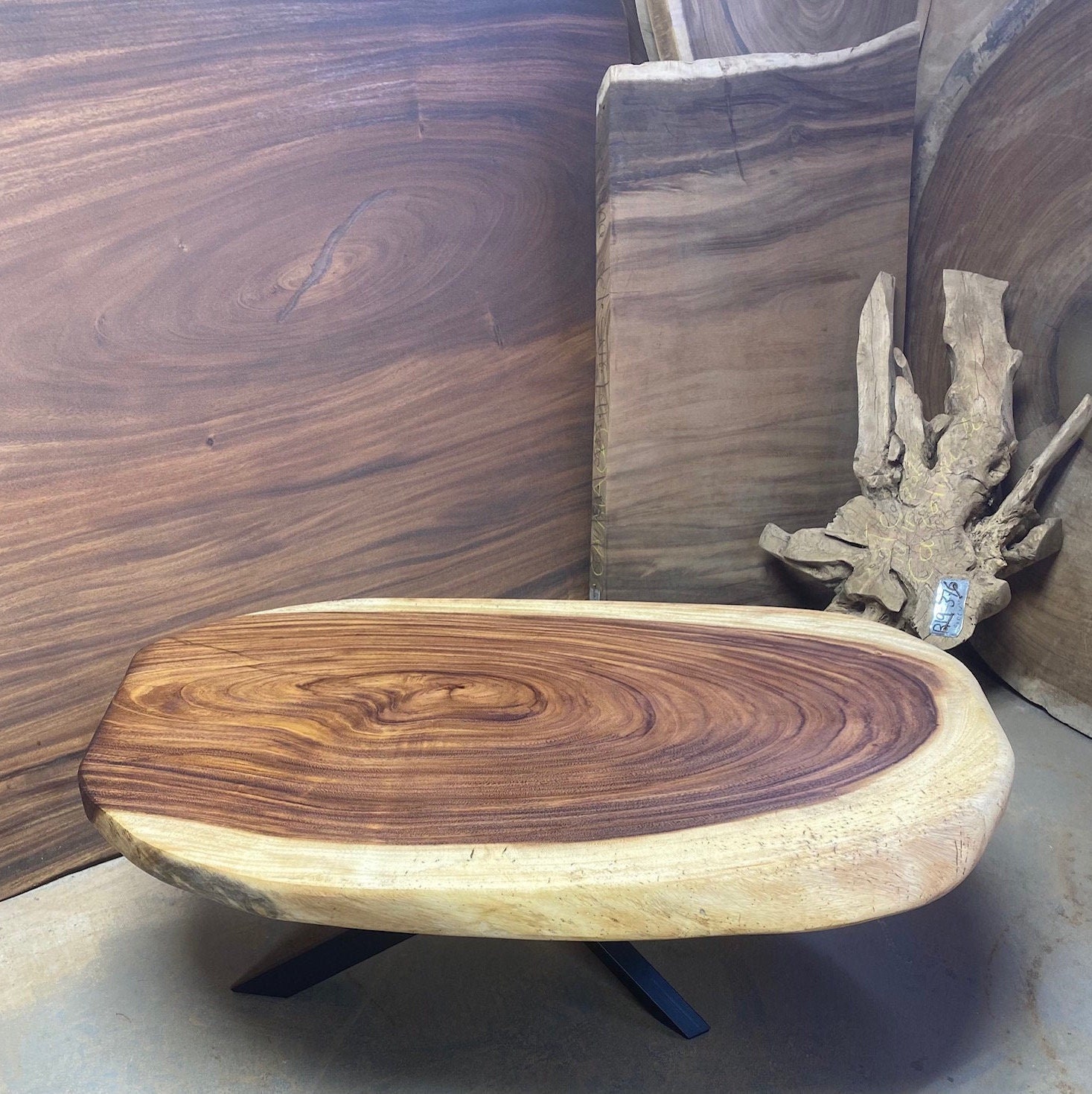 Parota Live Edge Coffee Table - Etsy