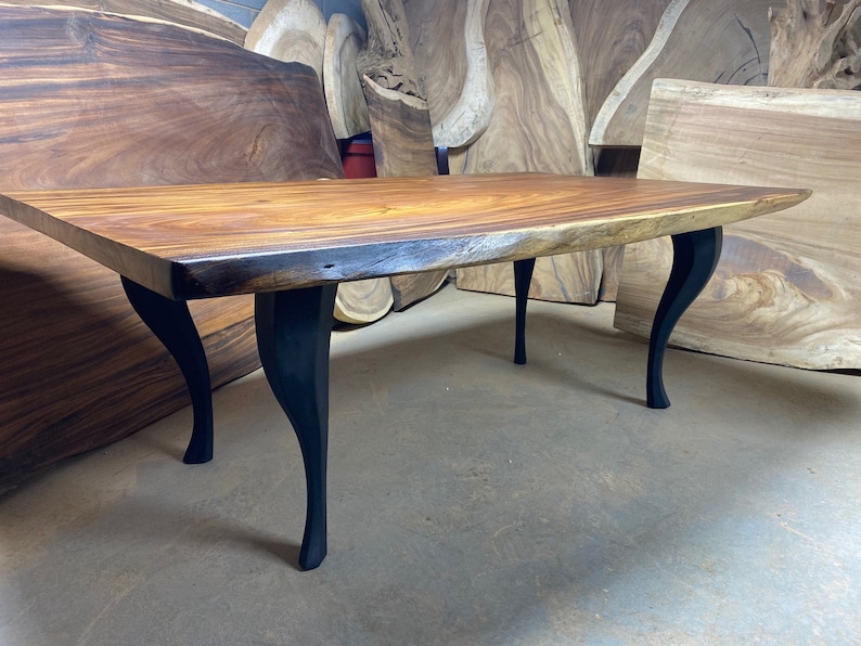 4' X7' Live Edge Monkey Pod Dining Table - Etsy